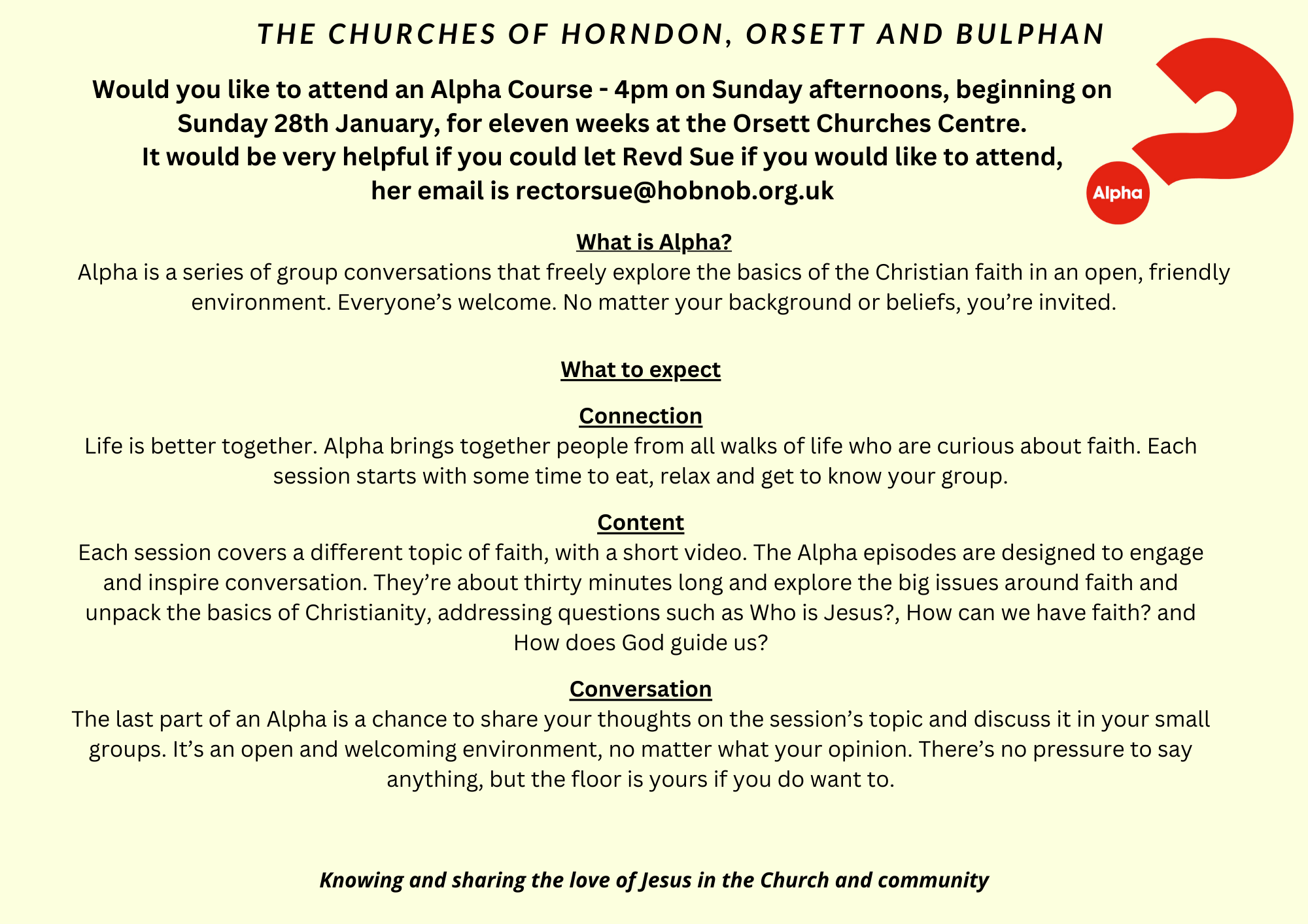 HOBNOB - The Parish of Horndon, Orsett and Bulphan